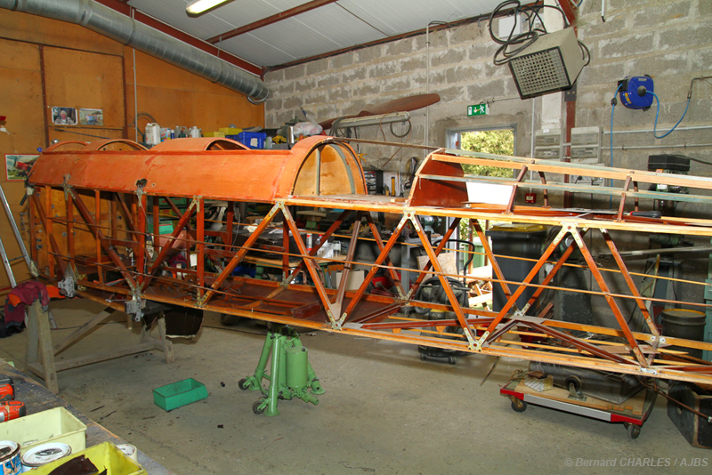 Restauration du Caudron Luciole - AJBS